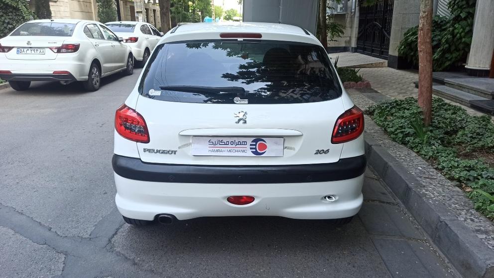 خرید و فروش پژو 206 تیپ 2 مدل 1395 با ضمانت – همراه مکانیک