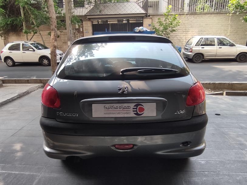 خرید و فروش پژو 206 تیپ 5 مدل 1397 با ضمانت – همراه مکانیک