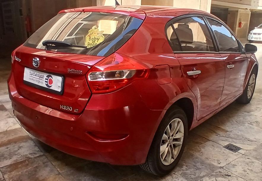 خرید و فروش برلیانس H320 اتوماتیک مدل 1394 با ضمانت – همراه مکانیک