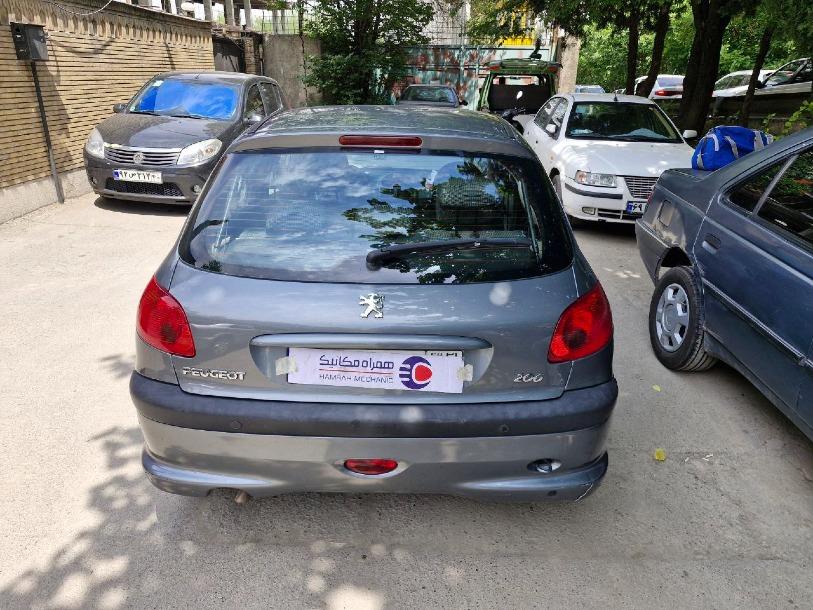 خرید و فروش پژو 206 تیپ 5 مدل 1396 با ضمانت – همراه مکانیک