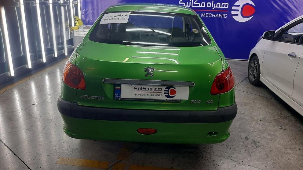 خرید و فروش پژو 206 صندوقدار V8 مدل 1393 با ضمانت – همراه مکانیک