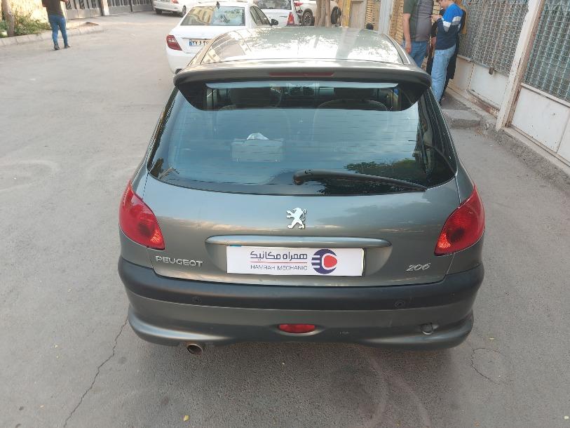 خرید و فروش پژو 206 تیپ 2 مدل 1395 با ضمانت – همراه مکانیک