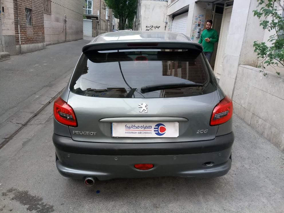 خرید و فروش پژو 206 تیپ 2 مدل 1389 با ضمانت – همراه مکانیک