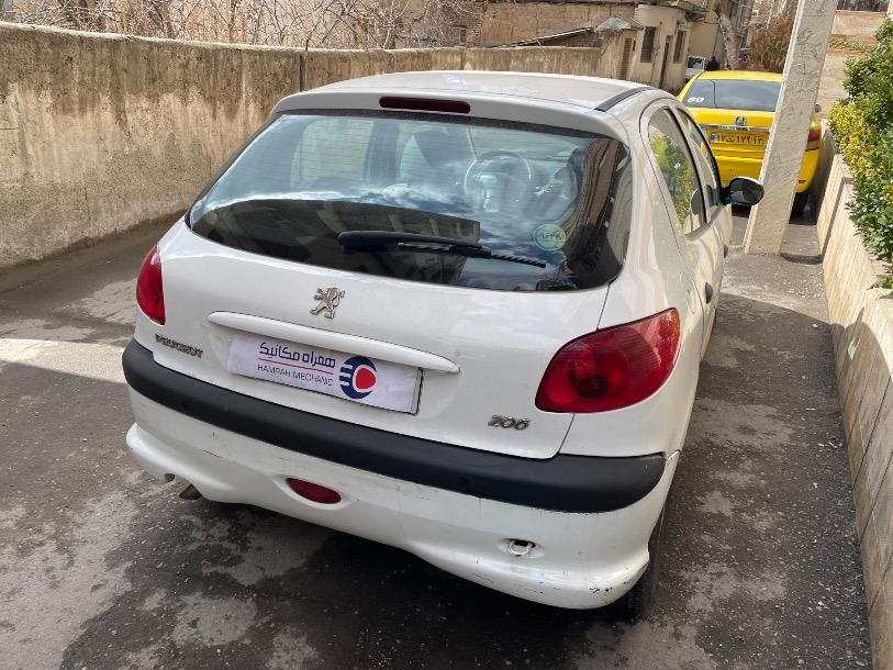 خرید و فروش پژو 206 تیپ 5 فول مدل 1394 با ضمانت – همراه مکانیک