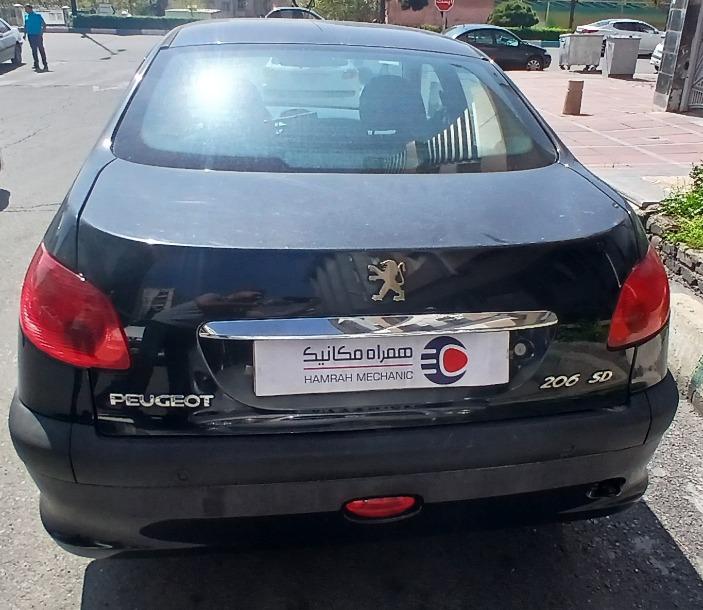 خرید و فروش پژو 206 صندوقدار V8 مدل 1396 با ضمانت – همراه مکانیک