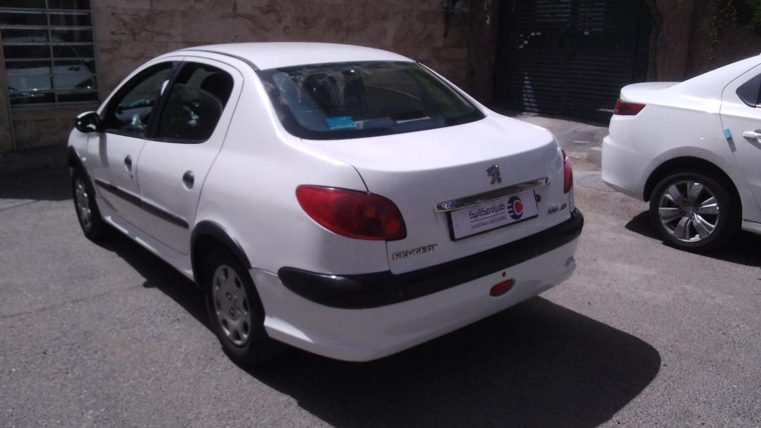 خرید و فروش پژو 206 صندوقدار V9 مدل 1390 با ضمانت – همراه مکانیک