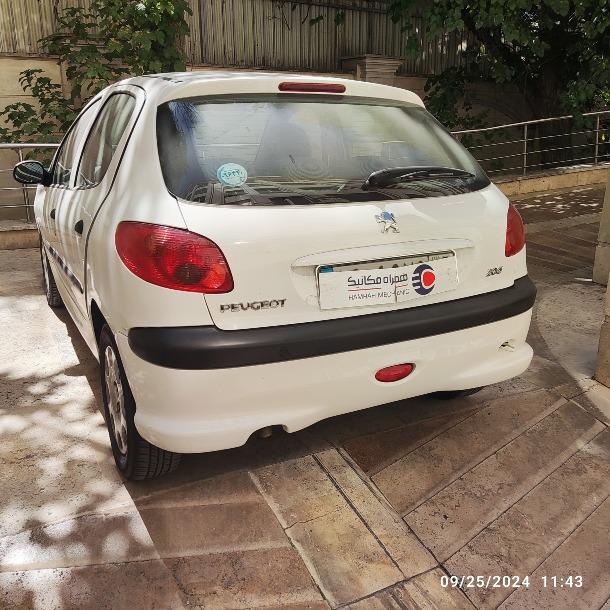 خرید و فروش پژو 206 تیپ 5 مدل 1396 با ضمانت – همراه مکانیک