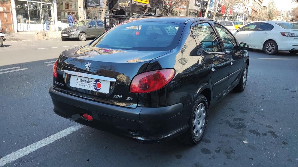 خرید و فروش پژو 206 صندوقدار V8 مدل 1396 با ضمانت – همراه مکانیک