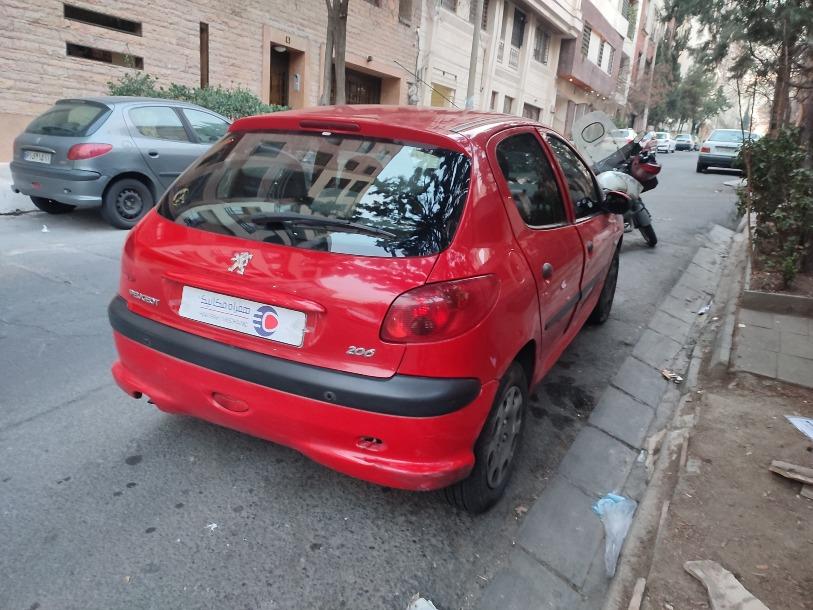 خرید و فروش پژو 206 تیپ 5 مدل 1396 با ضمانت – همراه مکانیک