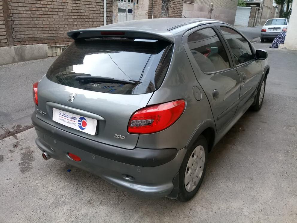 خرید و فروش پژو 206 تیپ 2 مدل 1389 با ضمانت – همراه مکانیک