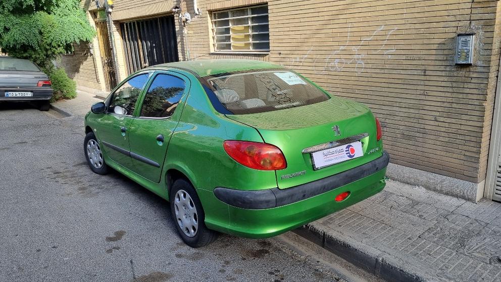 خرید و فروش پژو 206 صندوقدار V8 مدل 1393 با ضمانت – همراه مکانیک