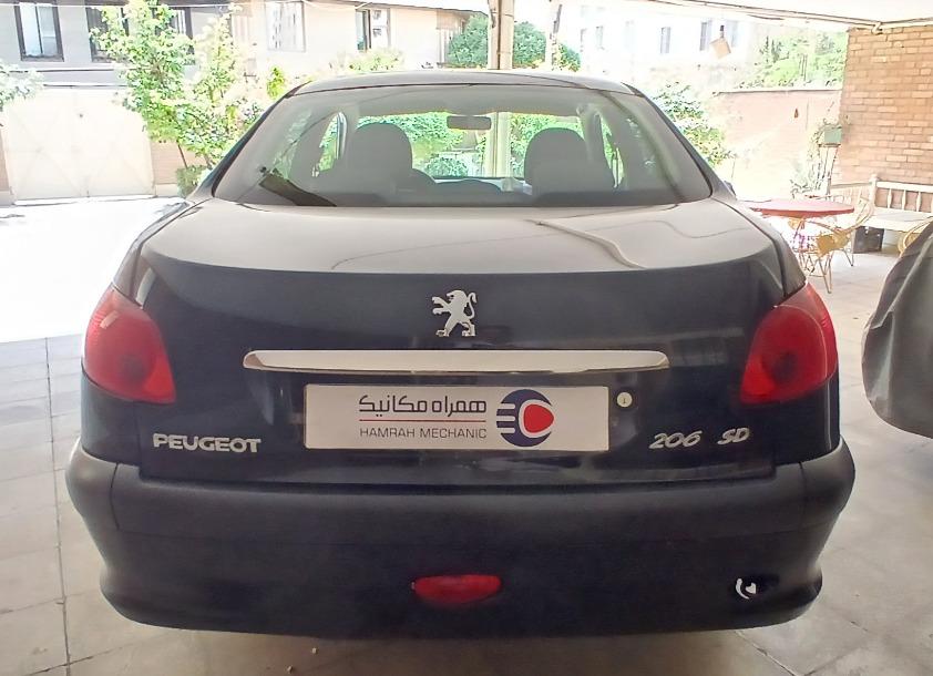 خرید و فروش پژو 206 صندوقدار V8 مدل 1394 با ضمانت – همراه مکانیک