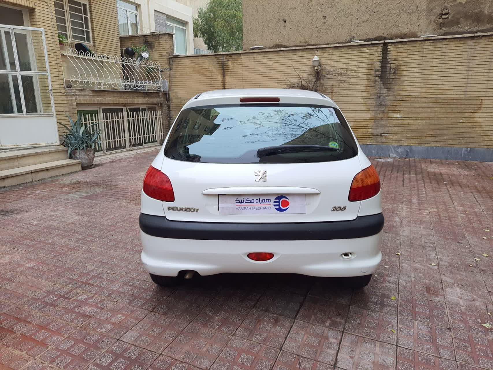 خرید و فروش پژو 206 تیپ 2 مدل 1391 با ضمانت – همراه مکانیک