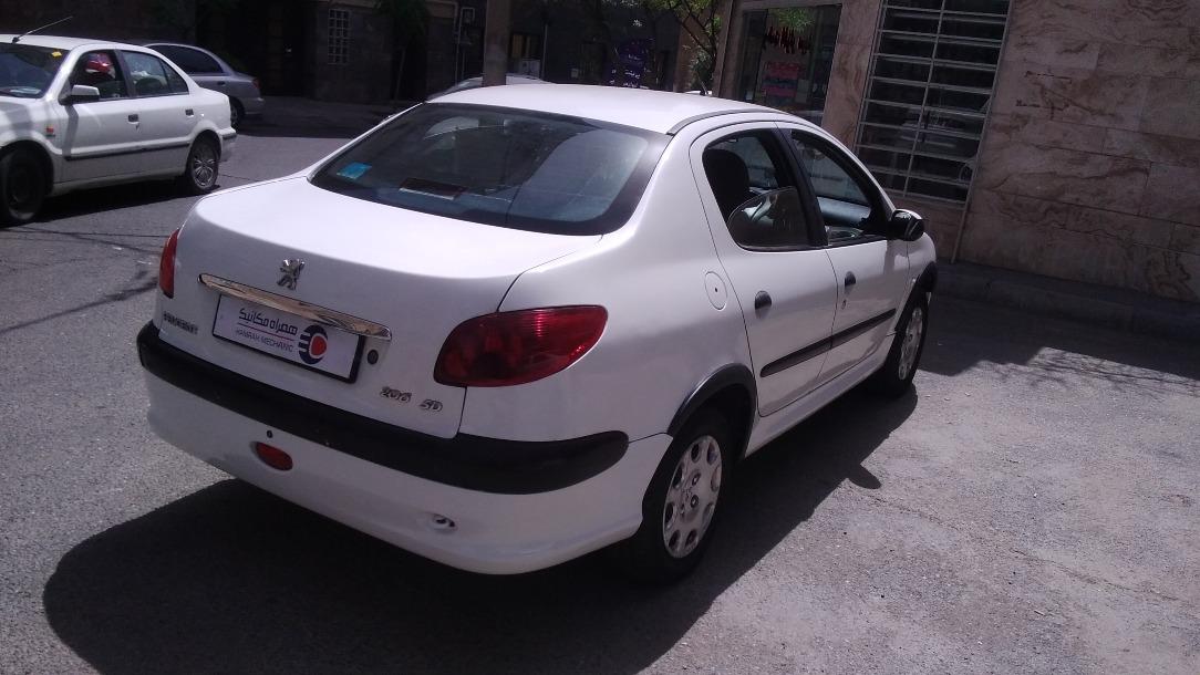 خرید و فروش پژو 206 صندوقدار V9 مدل 1390 با ضمانت – همراه مکانیک